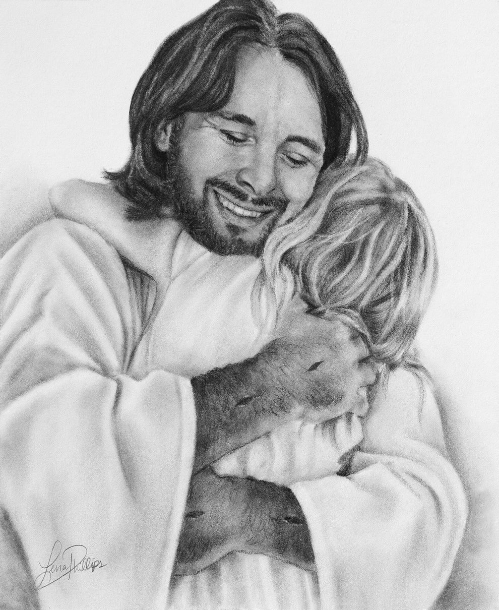 Child of God - Girl – Lena Phillips Art